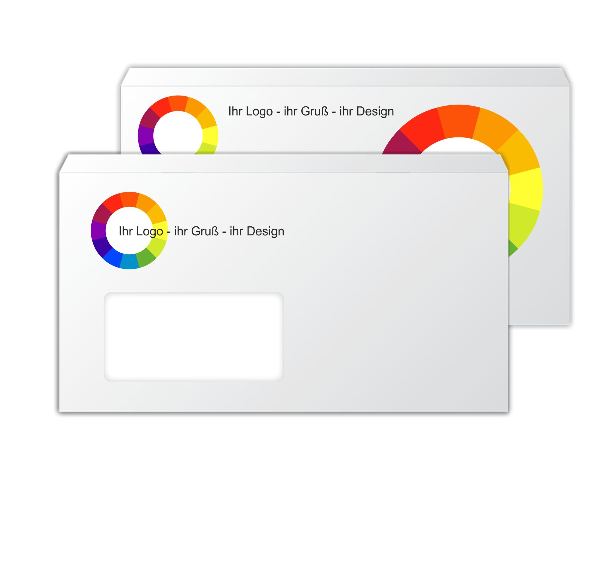 Briefumschläge - Blanko oder Bedruckt mit Ihrem Logo o. Absender